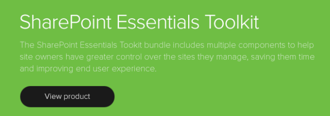 SharePoint Essentials Toolkit Enterprise Suite - Cognillo